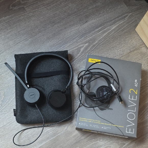 Jabra | Headphones | Jabra Evolve2 4 Headset With Case | Poshmark